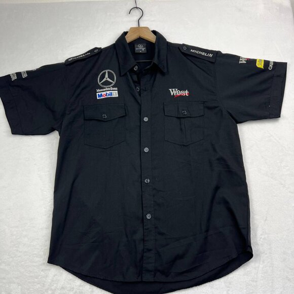 Mercedez benz | Shirts | Vintage Mercedes Benz Mobil Shirt Extra Large ...